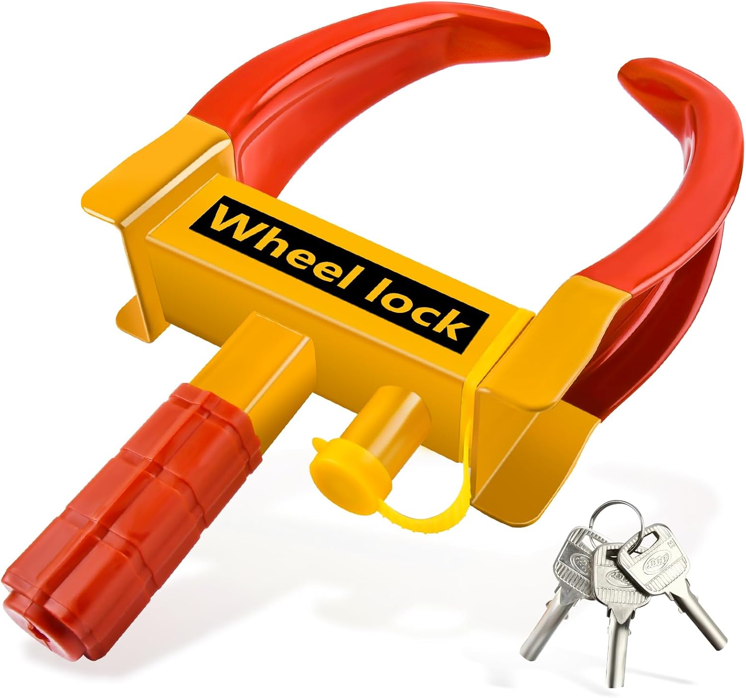 Amazon.com: Universal Wheel Lock, Heavy Duty Tire Lock, Automobile ...