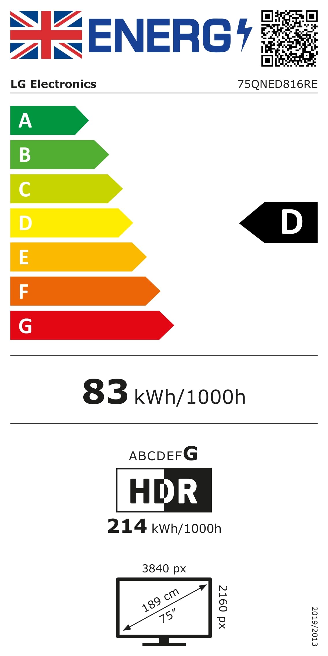 LG QNED QNED81 75" 4K Smart TV, 2023, Ashed Blue : Amazon.co.uk ...