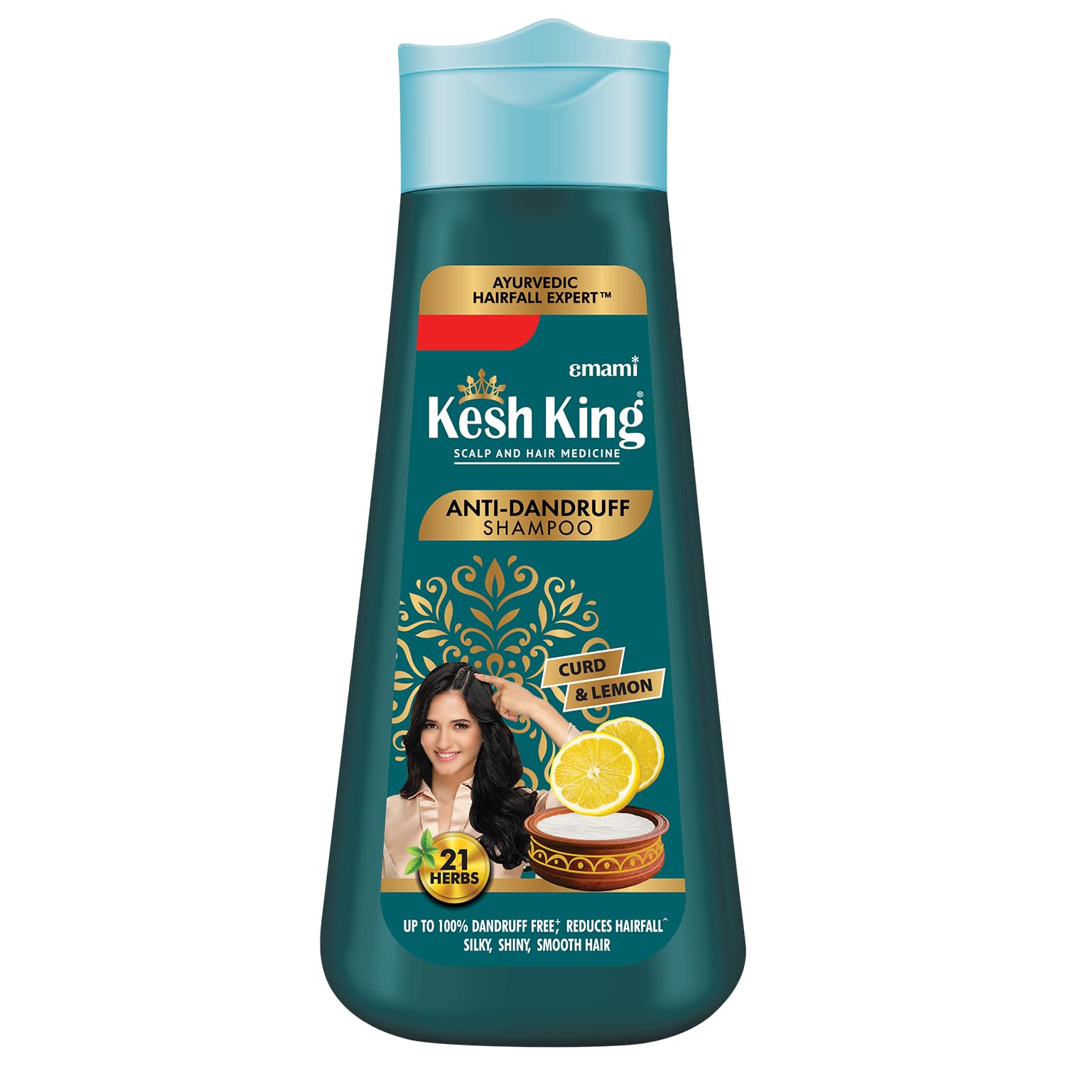 Buy Kesh King Ayurvedic Anti-Dandruff Shampoo | Reduces hair fall | Soothes itchy scalp | No ...