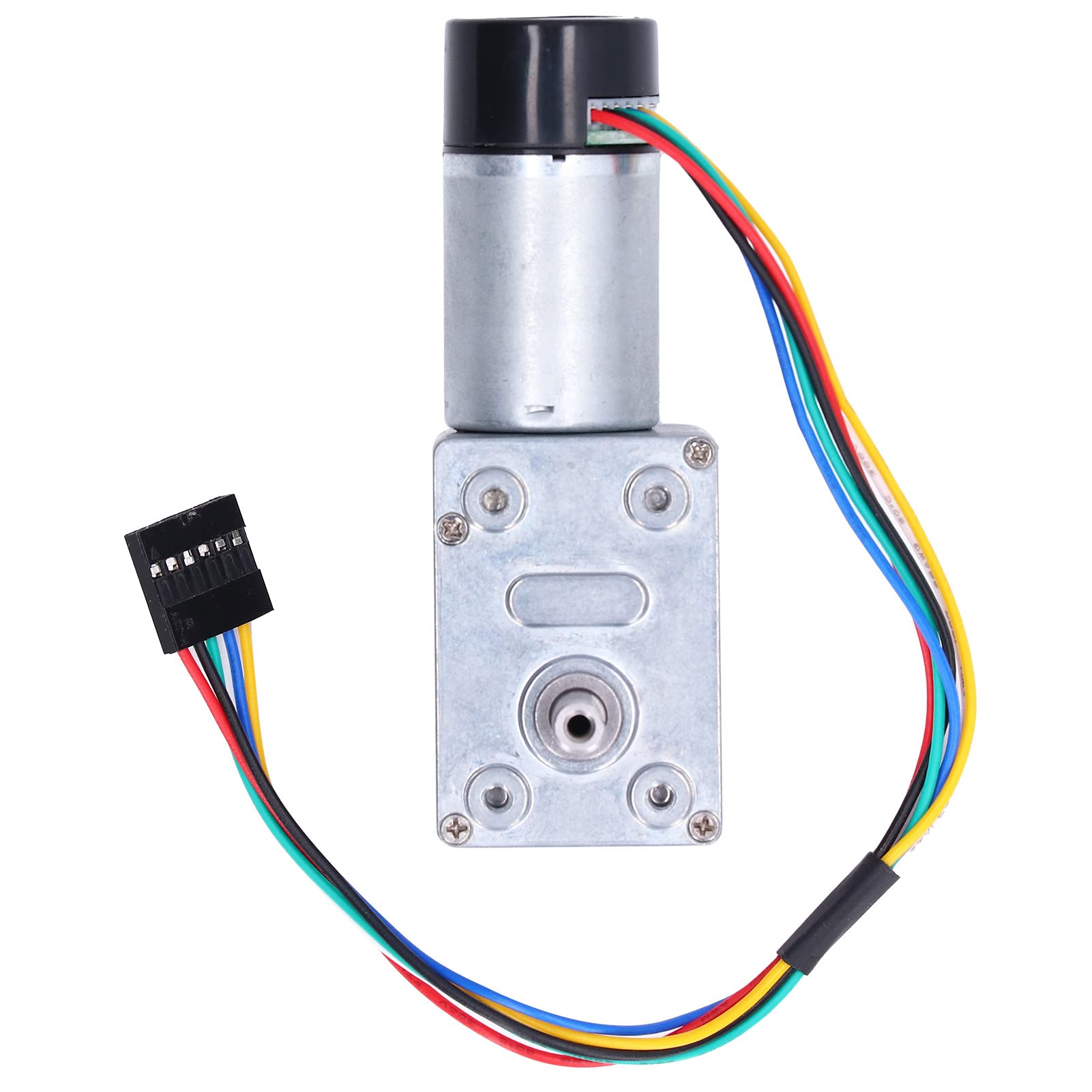Buy Reduction Gear Motor, DC Worm Gear Motor Self Locking Full Metal ...