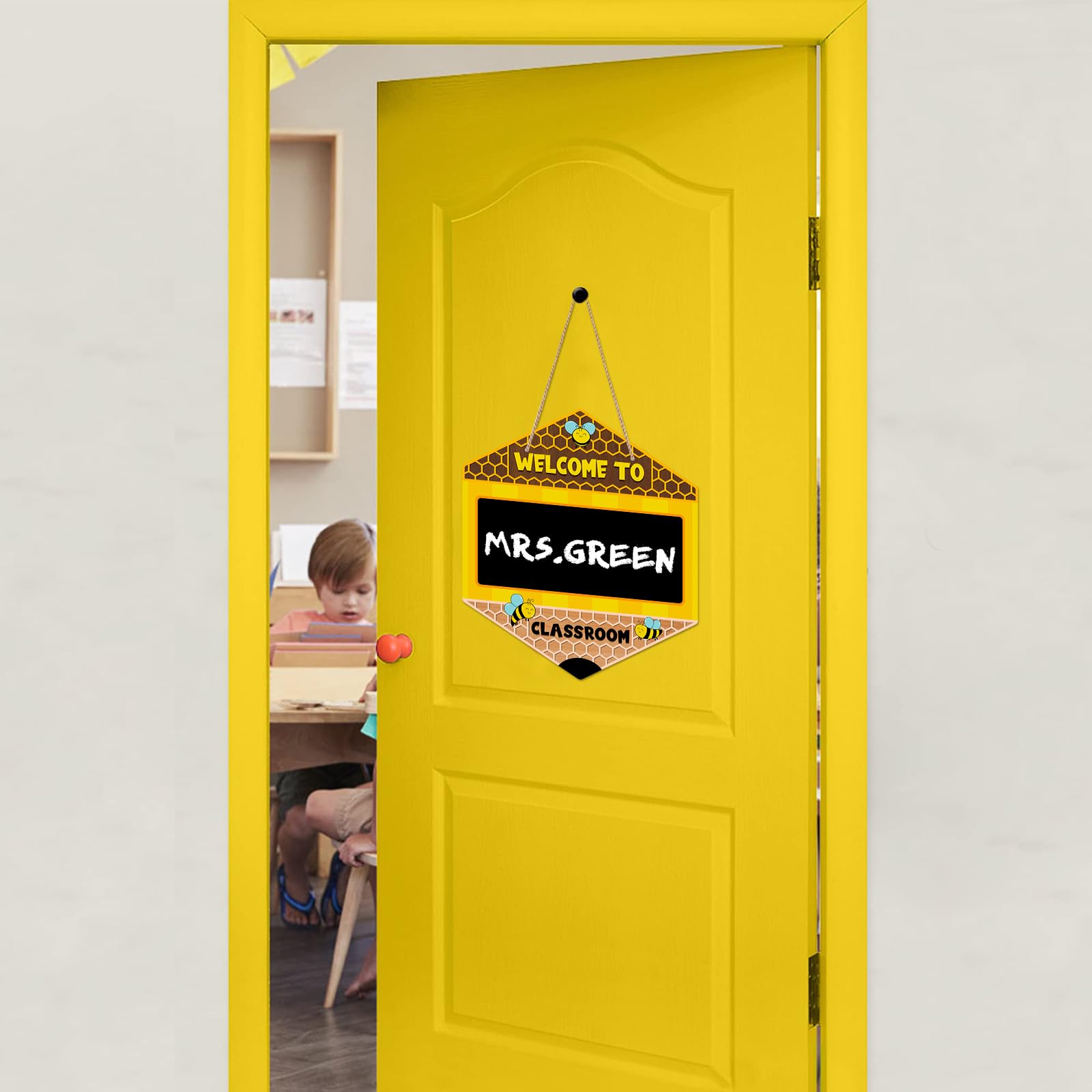 Snapklik.com : Personalized Welcome Door Sign For Classroom Decorations ...