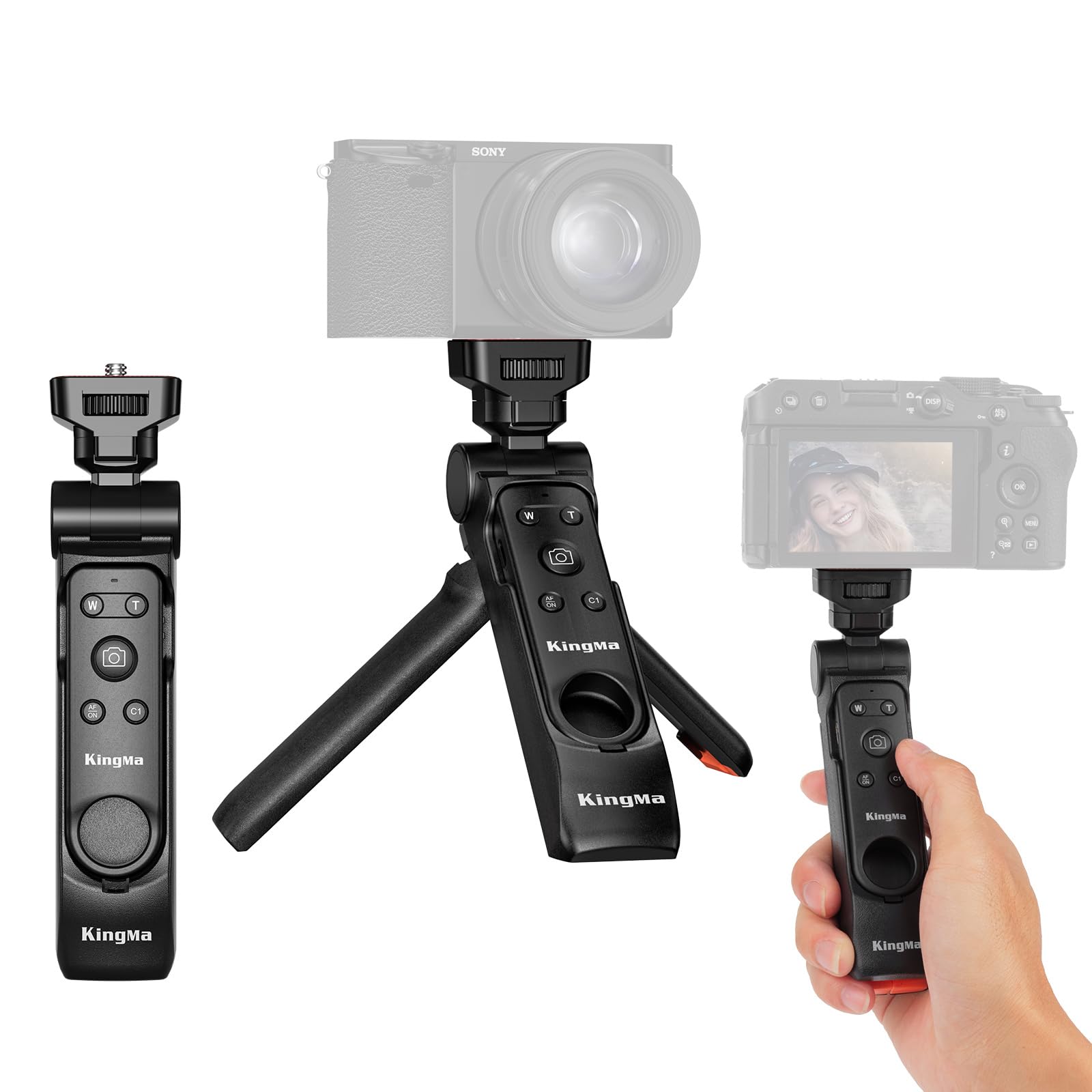 Amazon.com : King Ma Camera Mini Tripod with Remote Handle Camera ...