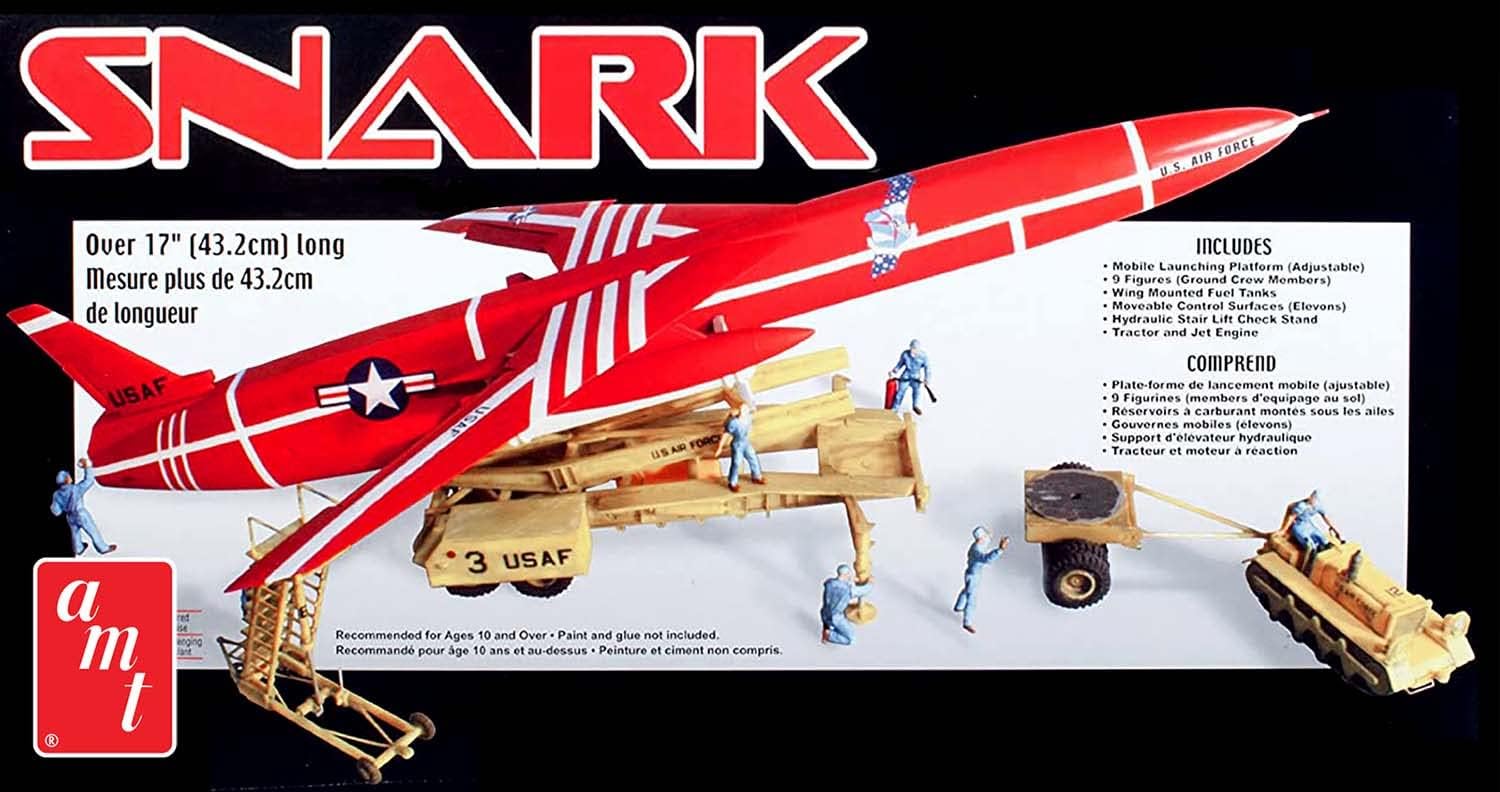 Amazon.com: AMT Snark Missile 1:48 Scale Model Kit : Arts, Crafts & Sewing