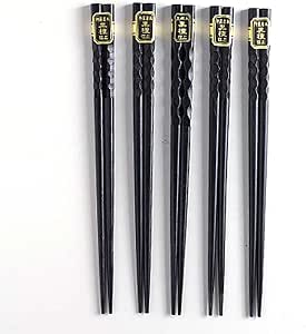 Amazon.co.jp: 5 Pairs Handmade Japanese Natural Chestnut Chopsticks Set ...