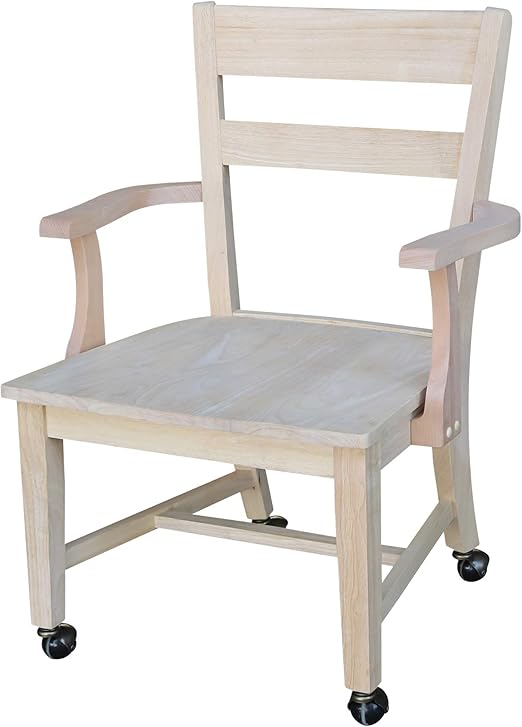 Amazon.com - IC International Concepts, Solid Wood Dining Chair with ...