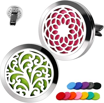Amazon.com: Car Diffuser Vent Clip - 2PCS 30mm Car Essential Oil ...