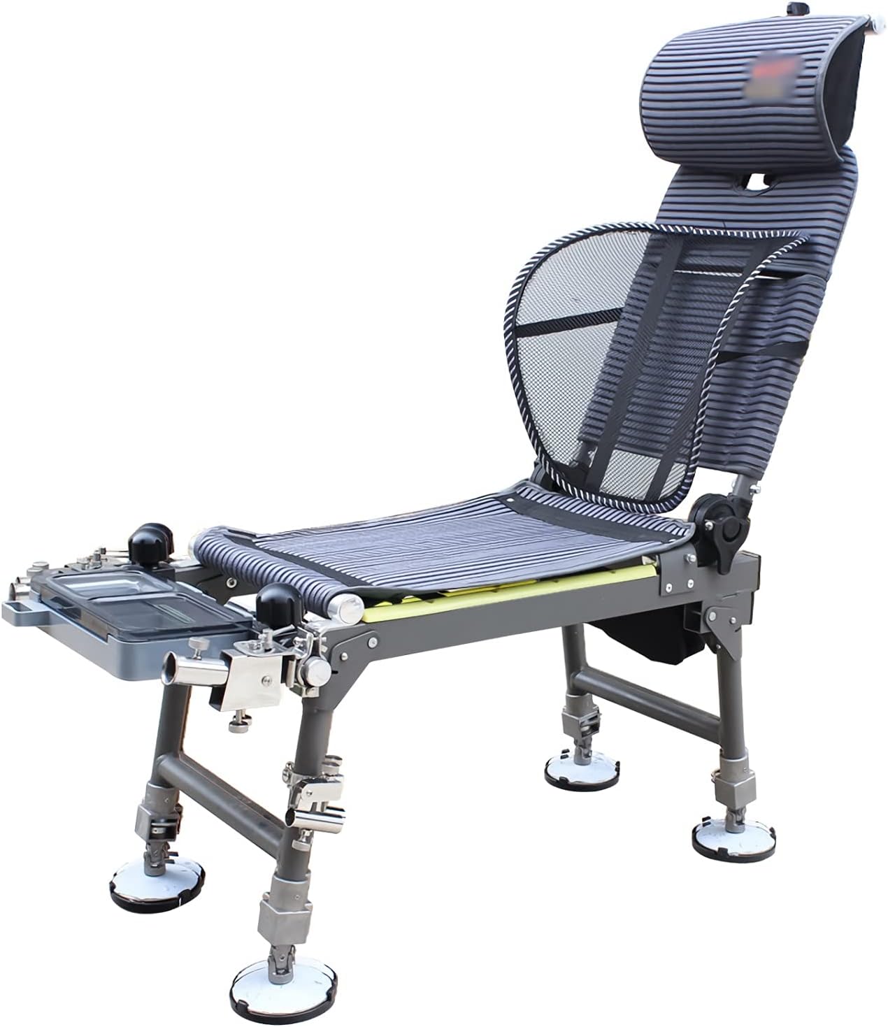 Amazon.com : GRFIT Fishing Chair Folding Camping Chair Cushion High ...