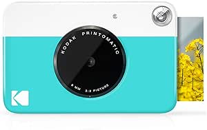 Amazon.com : KODAK Printomatic Digital Instant Print Camera - Full Color Prints On ZINK 2x3 ...