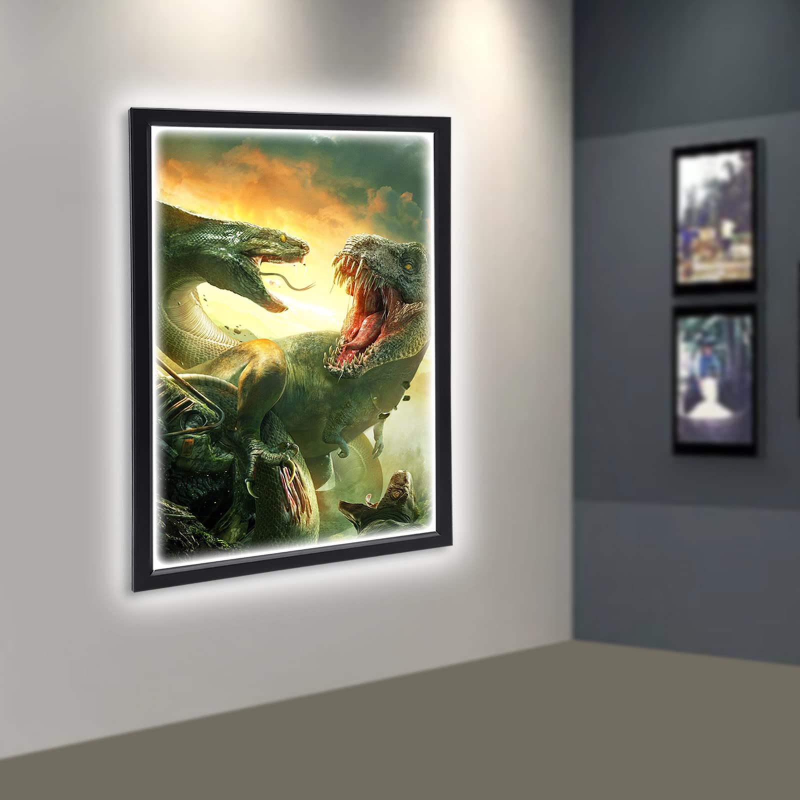 Amazon.com: CeRaBuRET LED Movie Poster Frame, Photo Frame LED Light Box ...