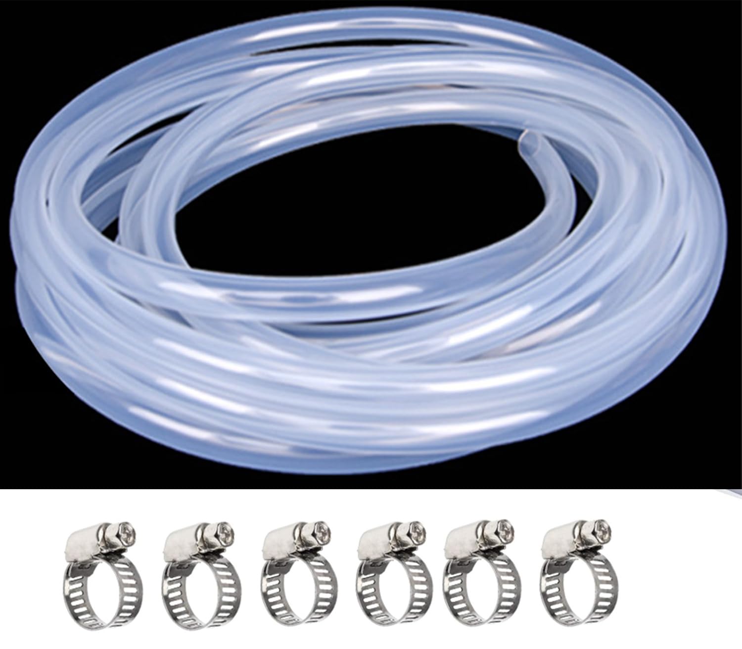 Amazon.com: Zazolyne 15 Feet Beer Line Tubing No Plastic Taste 3/16" ID ...