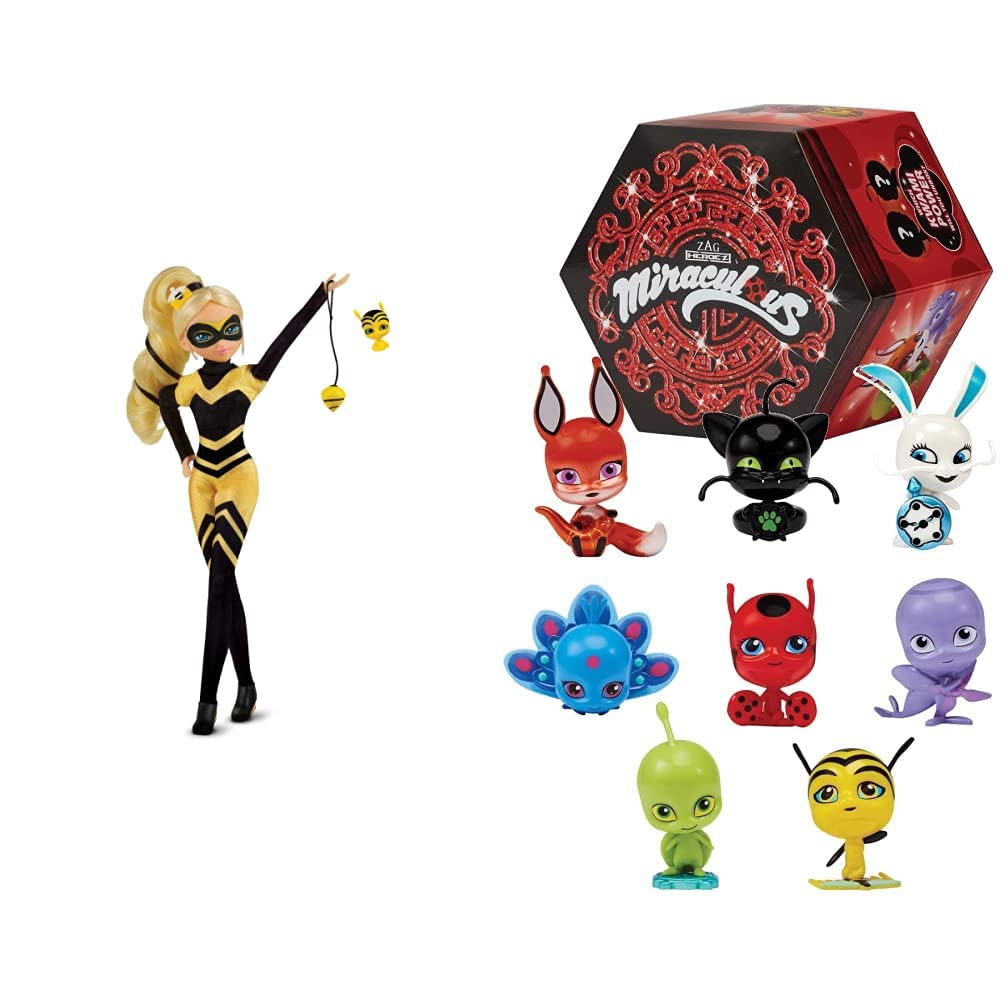 Buy Miraculous Ladybug And Cat Noir Toys Queen Bee Fashion Doll ...