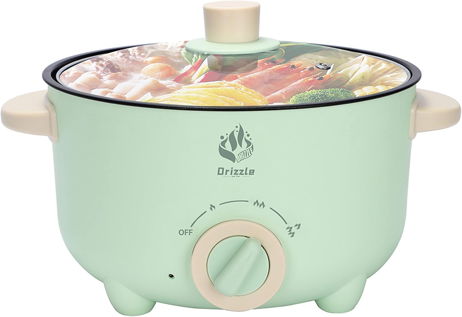 Amazon.com: Drizzle 3L Hot Pot Cooker Electrical Skillet ...