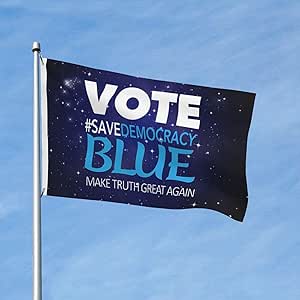 Amazon.com : Generic Save Democracy Vote Blue Make Truth Great Again ...