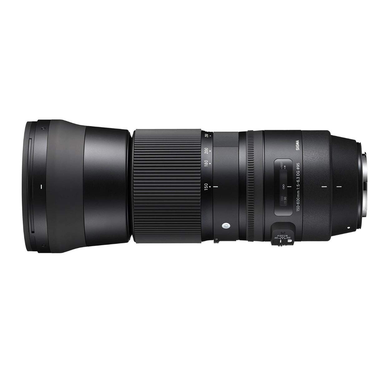 Sigma 150-600mm 5-6.3 Contemporary DG OS HSM Lens for Canon DSLR Cameras USB Dock and Two 64GB ...