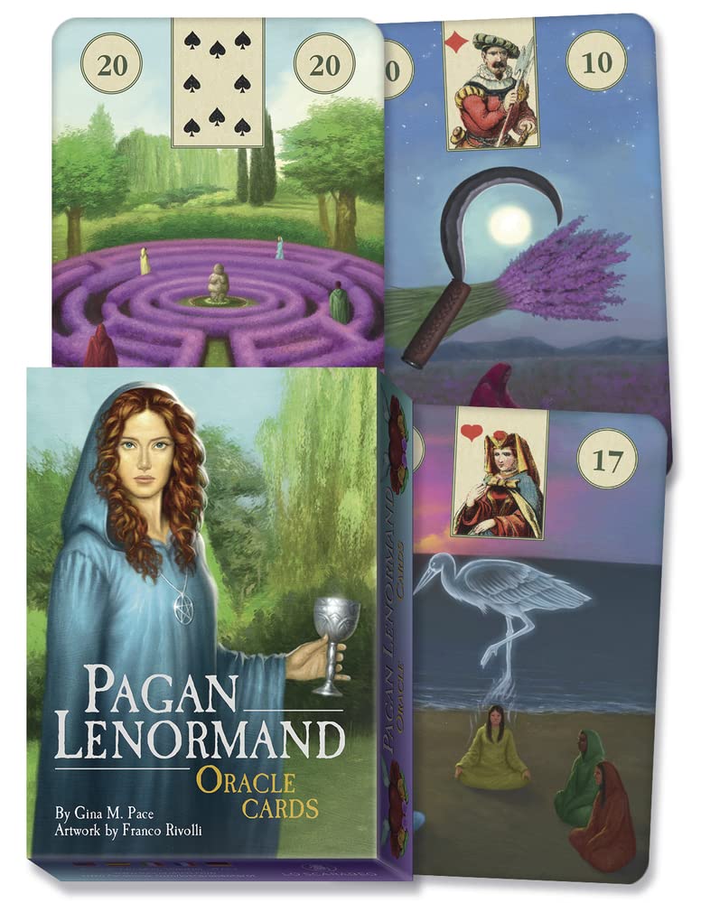 The Pagan Lenormand Oracle: Amazon.co.uk: Pace, Gina M., Rivoli, Franco ...