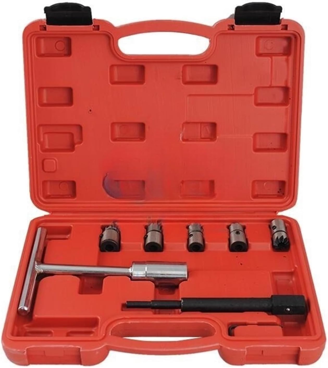 7pc Car Diesel Injector Seat Cutter Set Cleaner Carbon Cutting Tool ...