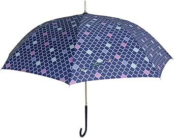 Amazon | aquas hack アクアスハック 長傘 60cm 長傘60cm タイルネイビー | 長傘 通販