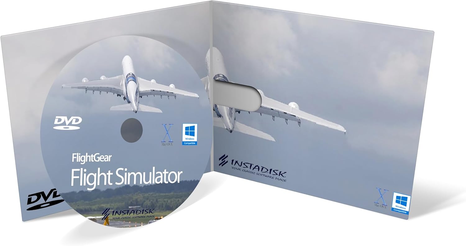 InstaDisk | FlightGear | Flight Simulator Game | Premium World Scenery ...