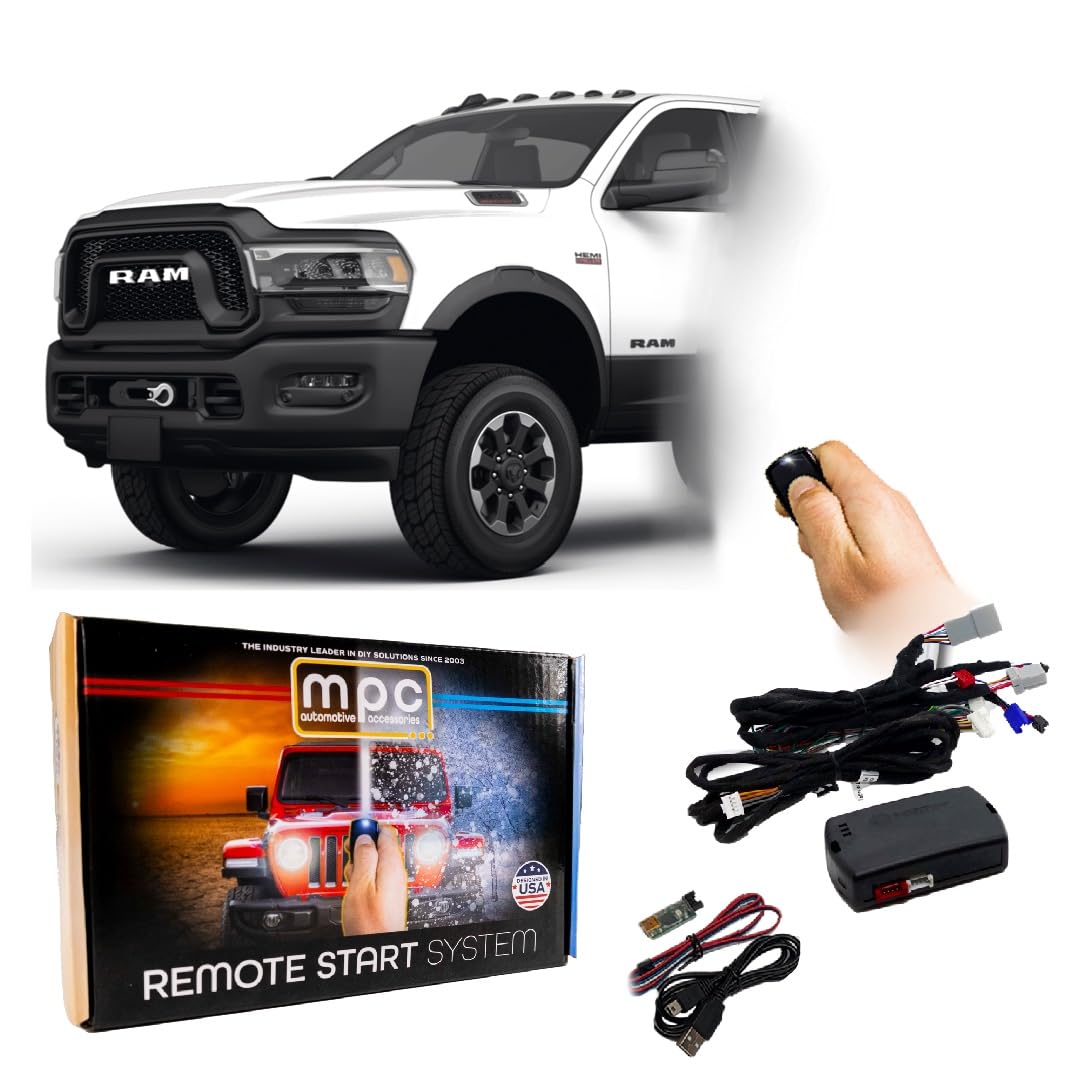 Amazon.com: MPC Remote Start Kit Compatible with RAM 2500/3500/4500 ...
