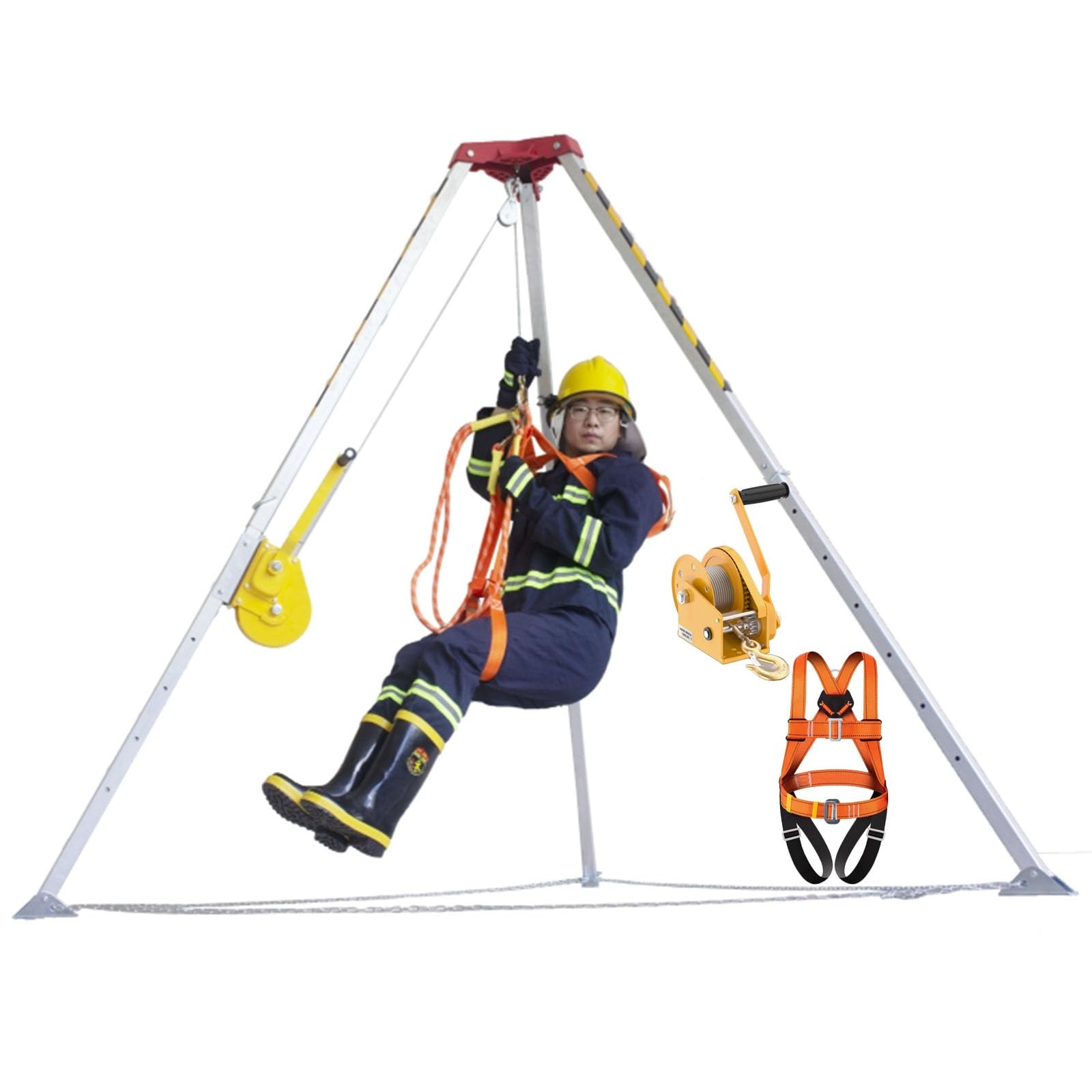 Manhole Rescue Devices Haru Manhole Tripod Winch Set HD 240 20