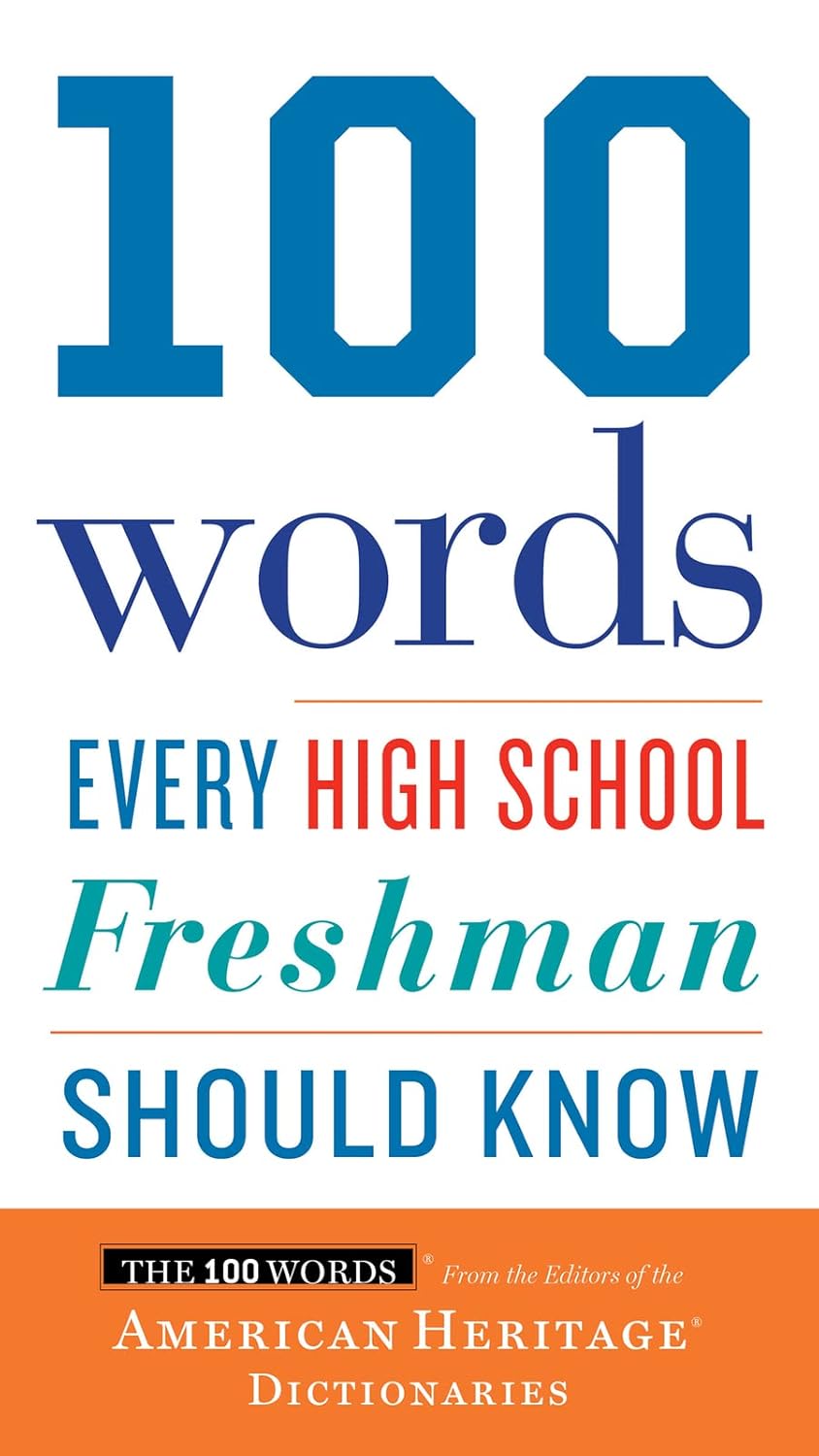 Amazon.com: 100 Words Every High School Freshman Should Know: The ...