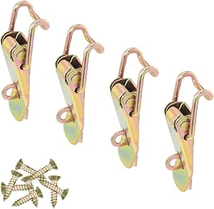 Amazon.com: ITROLLE 4PCS Stainless Steel Spring Toggle Latch with Lock ...