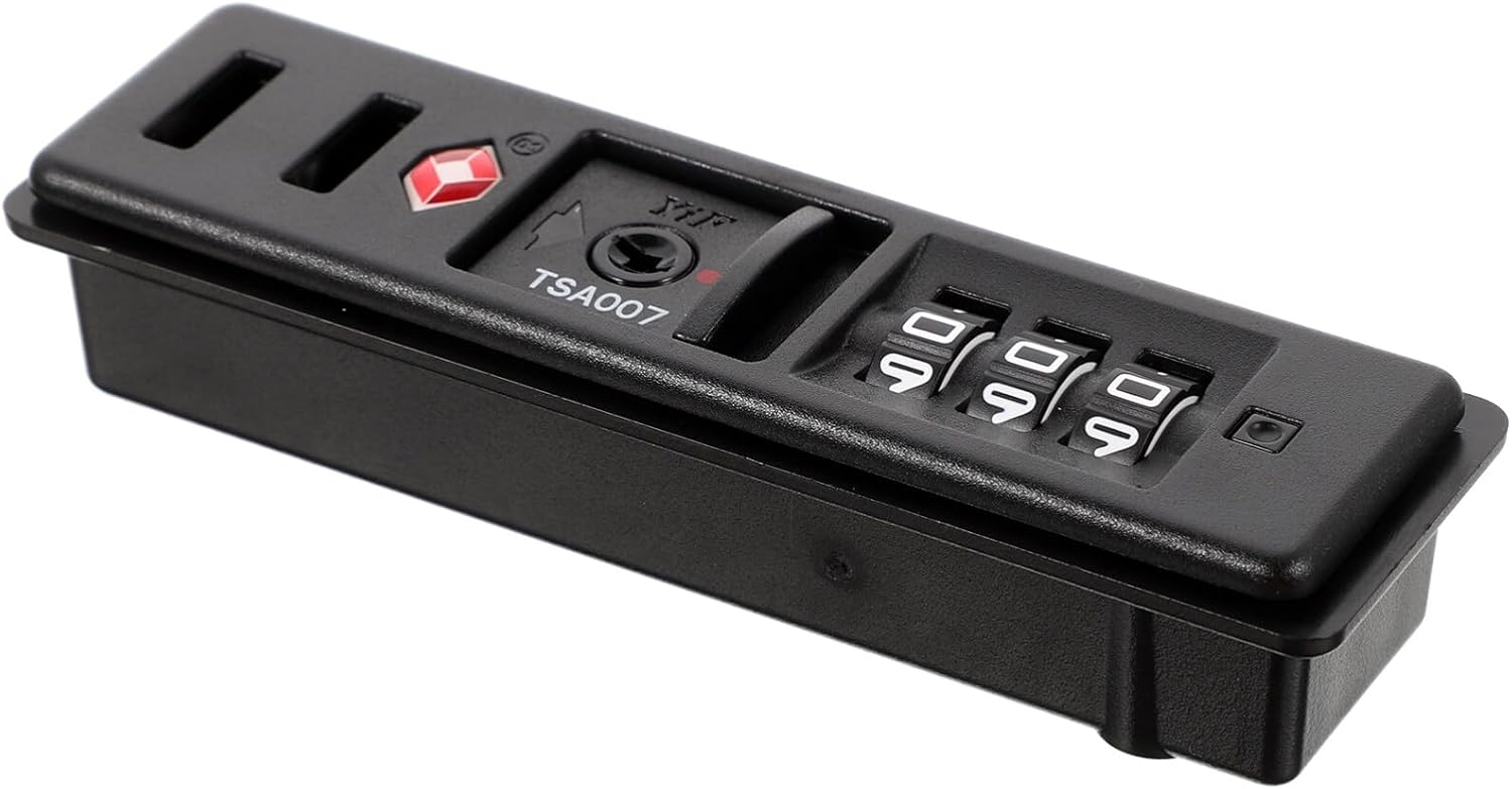 Customs Lock Luggage Locks, TSA007 Security Lock Padlock Luggage Travel ...