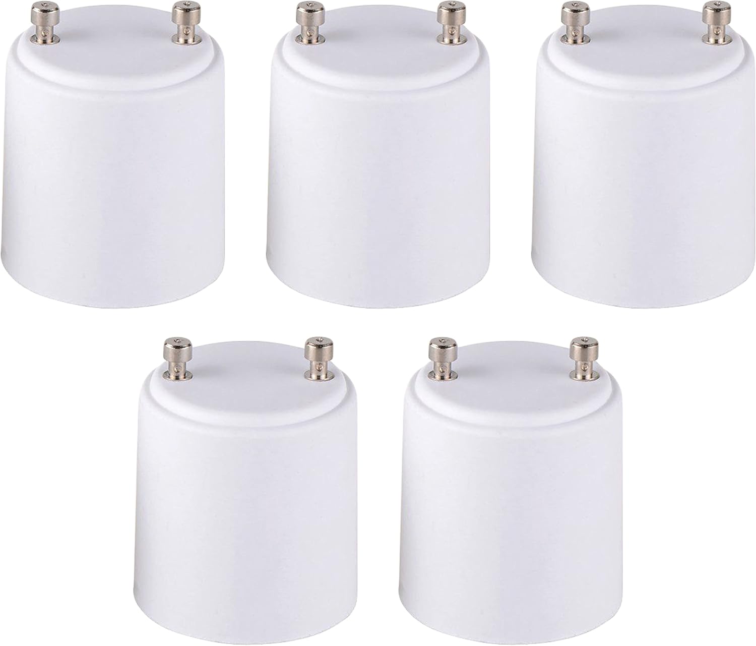 Newhouse Lighting GU24 to E26 Standard Bulb Adapter, 5-Pack, A2426E-5 ...