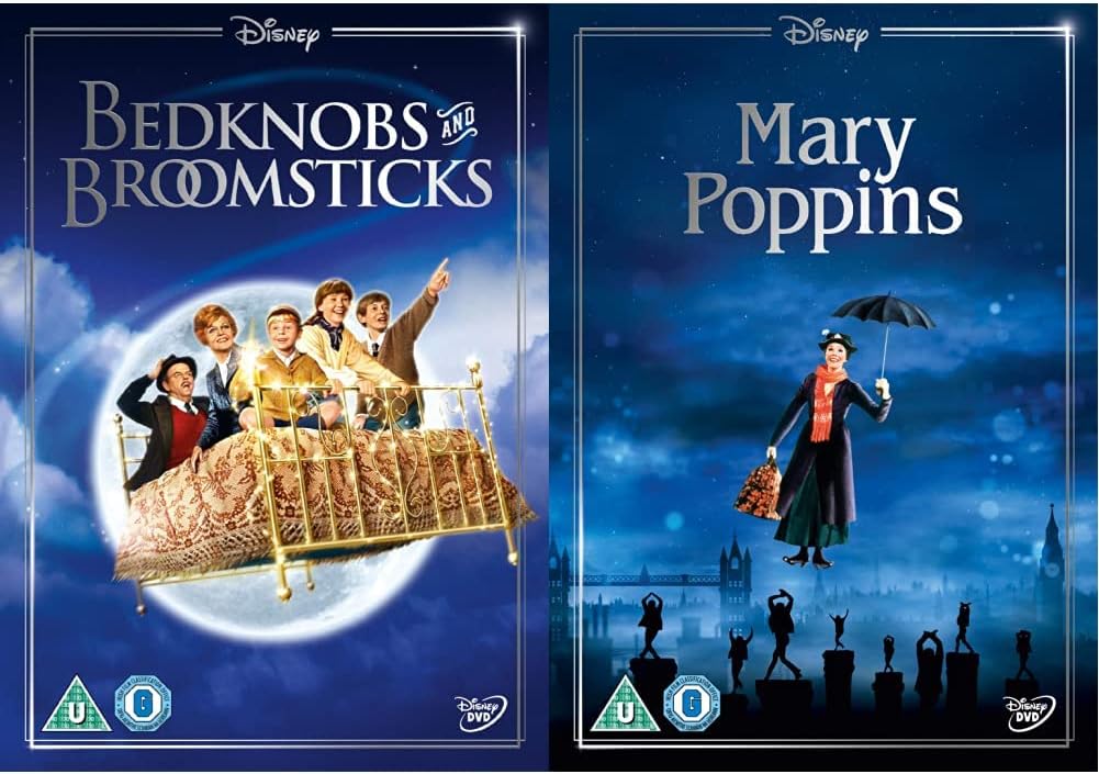 Bedknobs and Broomsticks DVD & Mary Poppins [DVD]: Amazon.co.uk: Electronics & Photo