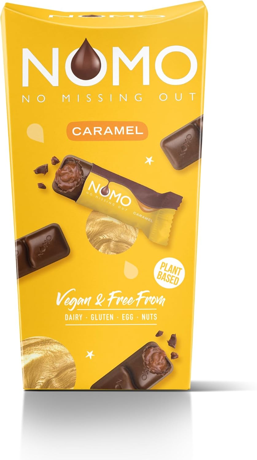 Nomo Caramel Filled Sharing Carton 140g : Amazon.co.uk: Grocery