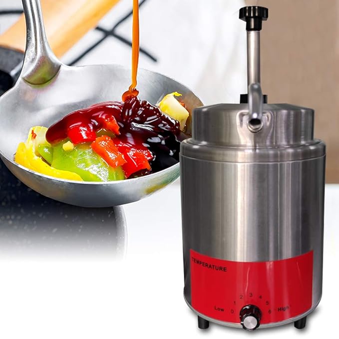 Amazon.com: Cheese Dispenser with Heated Pump, Electric Topping Warmer ...