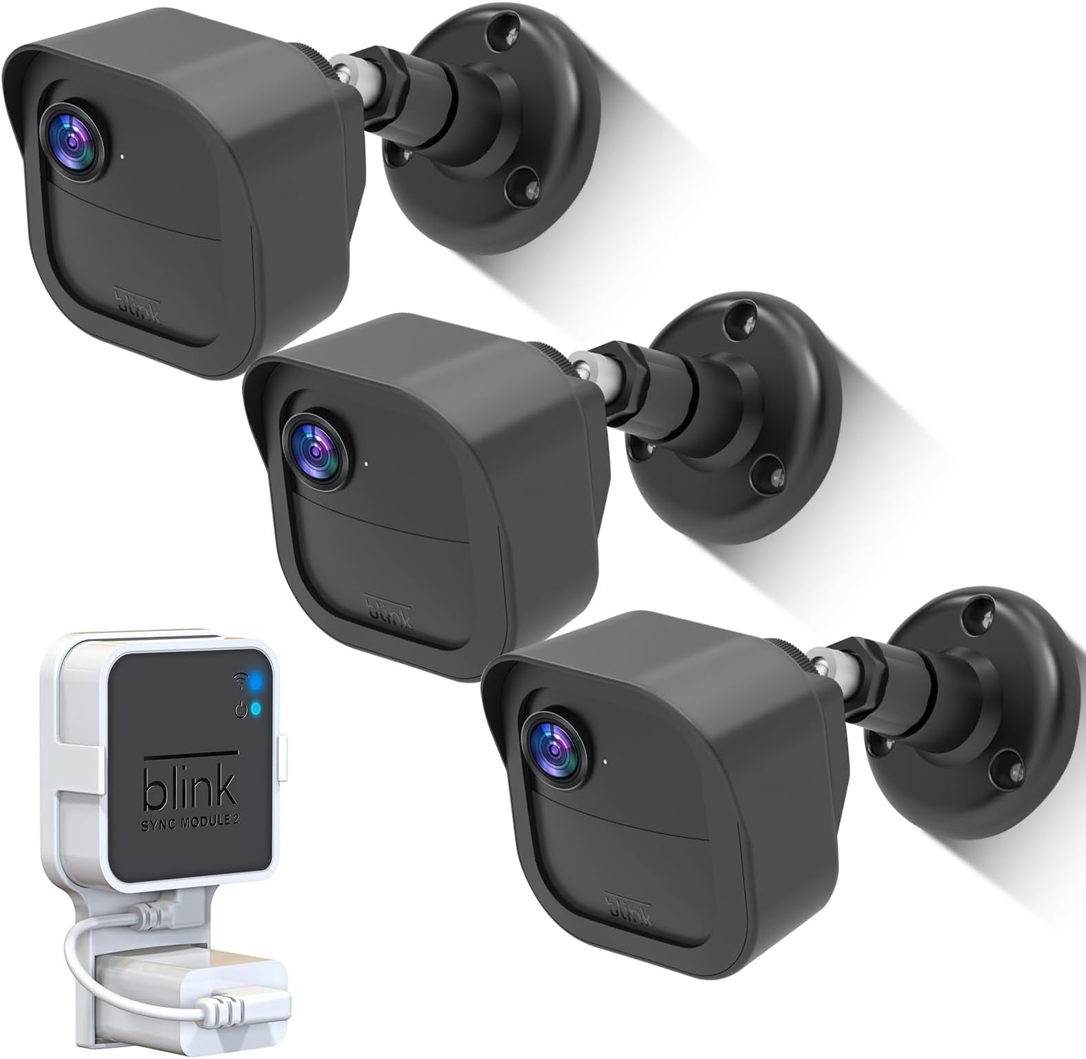 Amazon.com: 3rd Gen Blink Outdoor Camera Mount Bracket with Outlet Wall ...