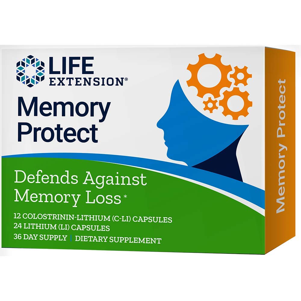 Buy Life Extension, Memory Protect, Powerful Dual Action and Memory ...
