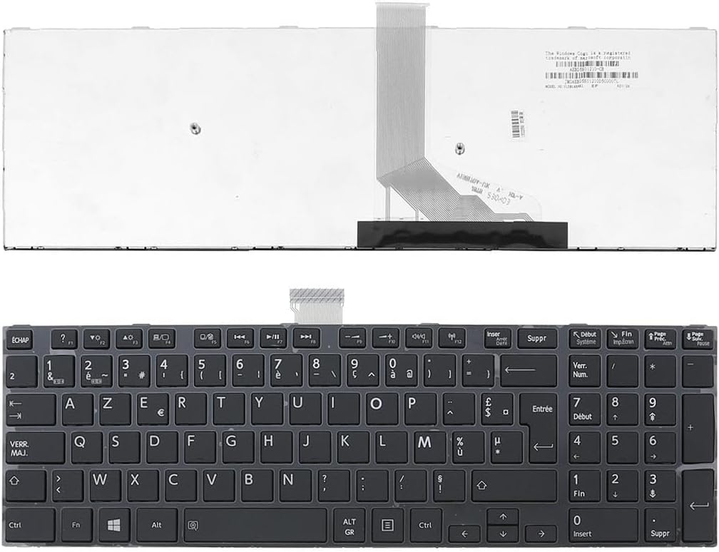 Amazon.com: Laptop Replacement FR Keyboard Compatible with Toshiba ...