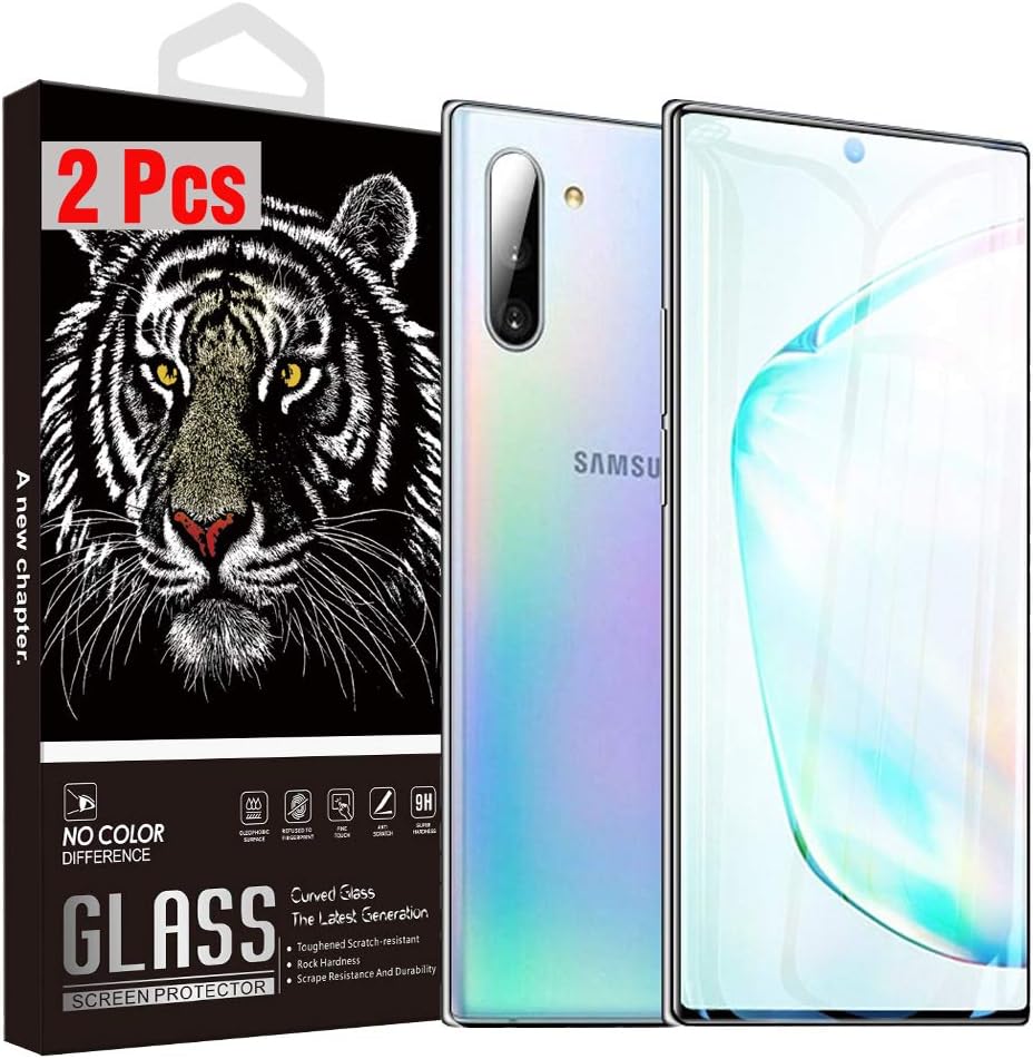 Amazon.com: Galaxy Note 10 Plus Screen Protector,Pomufa [2PACK] KD03 ...