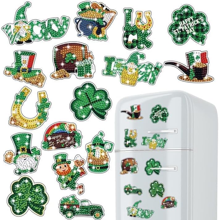 Amazon.com: Copkim 20 Pcs Christmas Winter Magnets for Refrigerator ...