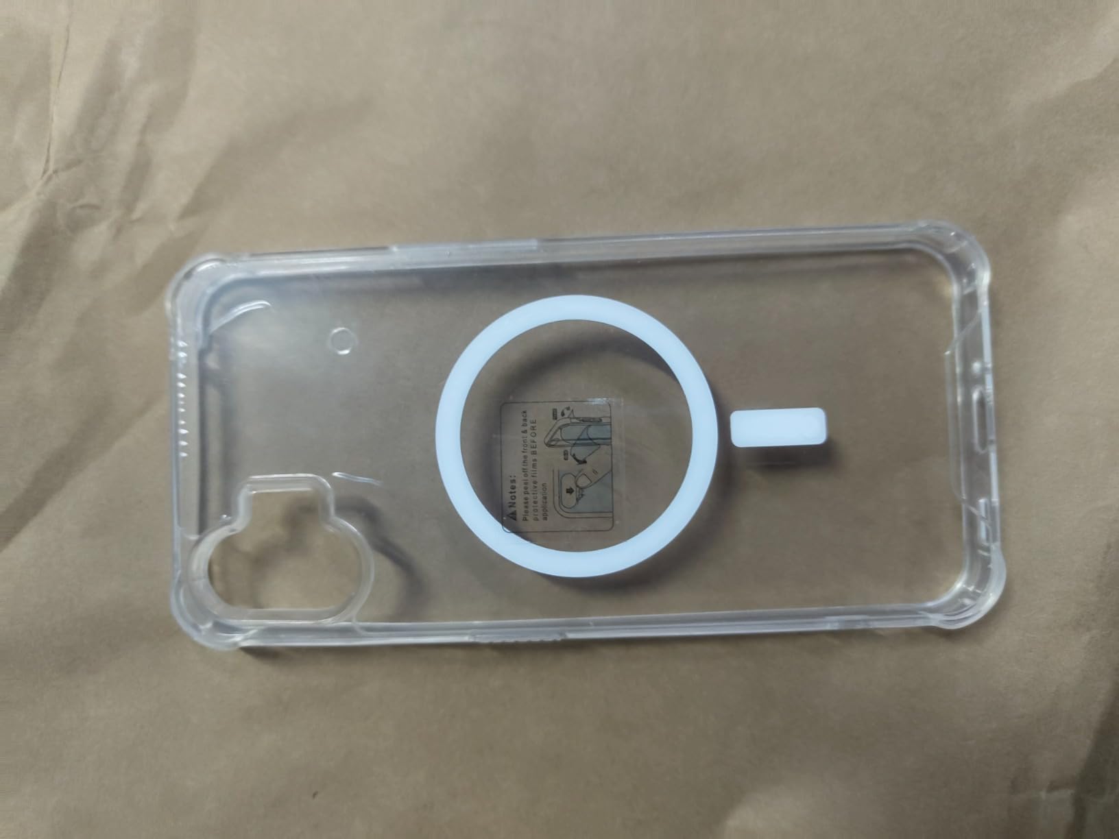 Plus Thermoplastic Polyurethane Wireless Charging Support Back Cover ...