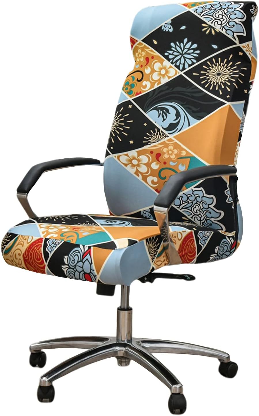 Amazon.com: Printed Office Chair Covers, Stretch Computer Chair ...