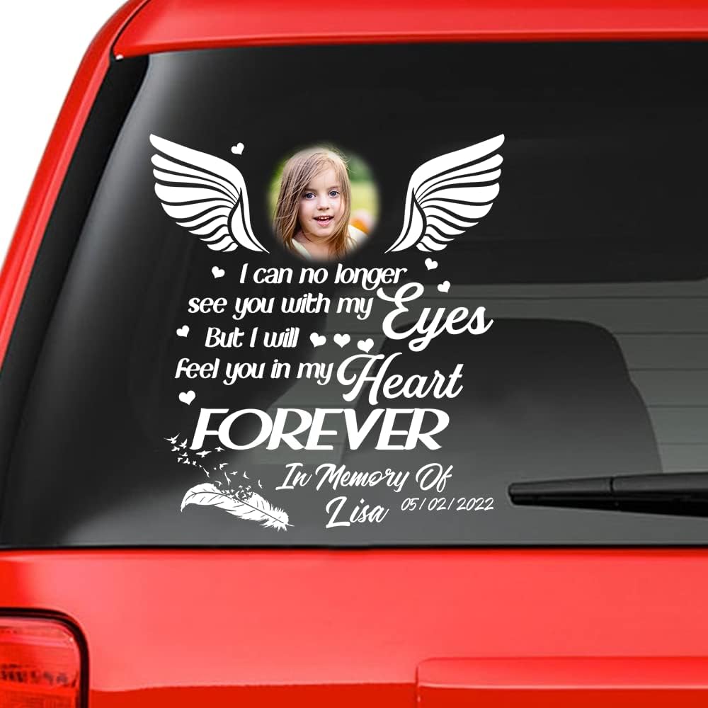 Amazon.com - In Memory Personalized Decal. Loss of Loved One Car ...