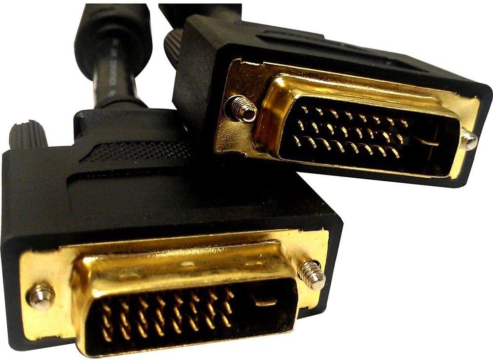 Amazon.com: Professional Cable DVI Dual Link Male to Male Cable, 2 ...