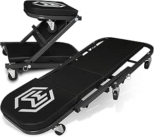 Amazon.com: Athena Collection 36" 2 in 1 Folding Z Creeper, Foldable ...