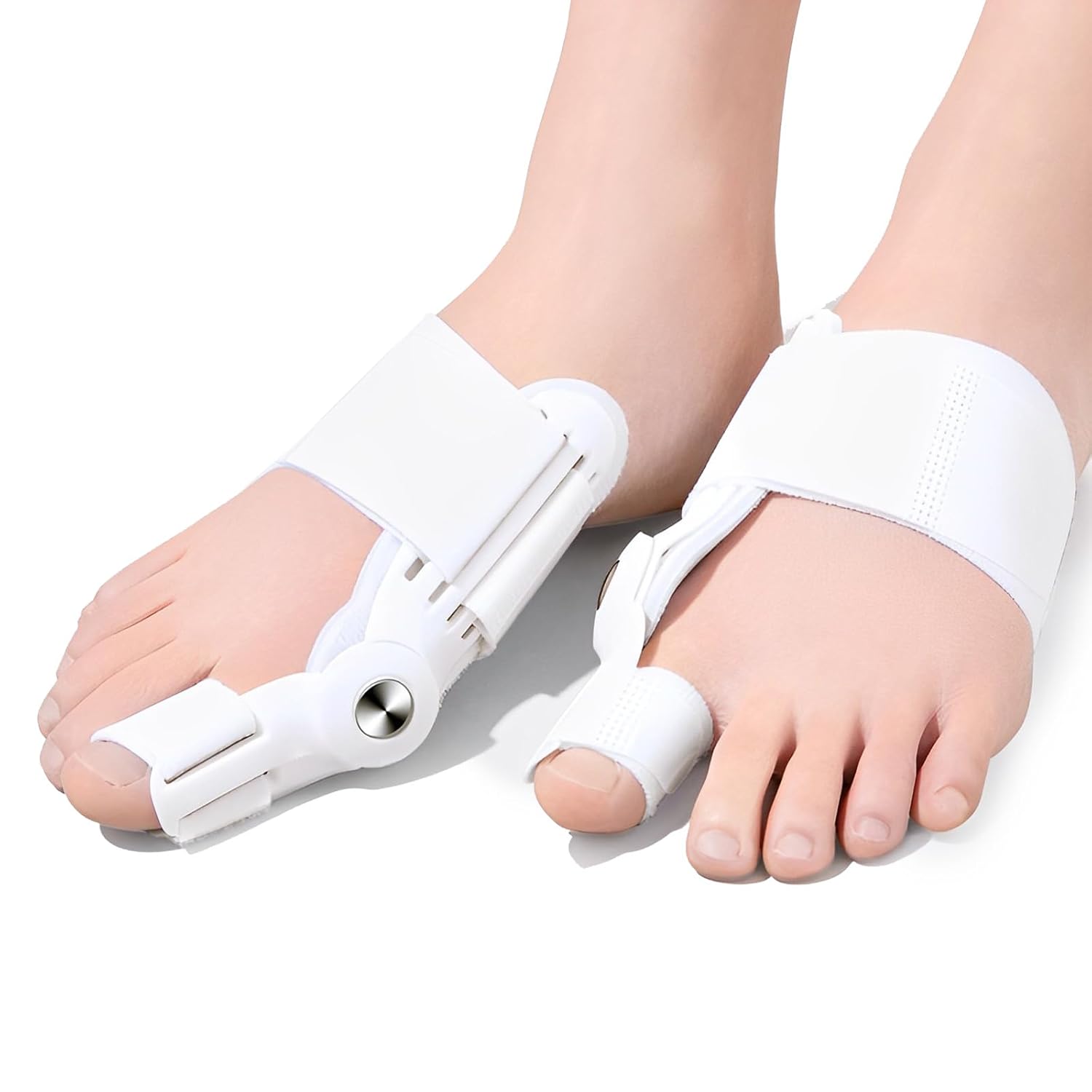 1 Pair Bunion Correctors for Women & Men, 24 Hour Use Flexible Toe ...