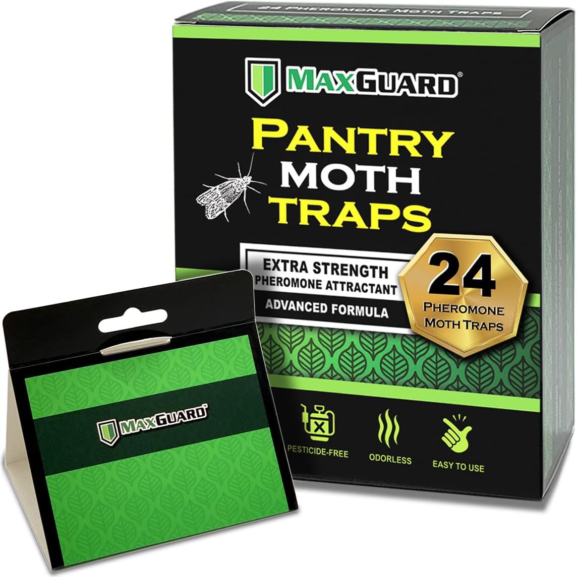MaxGuard Pantry Moth Traps - 24 Pack with Extra Nepal | Ubuy