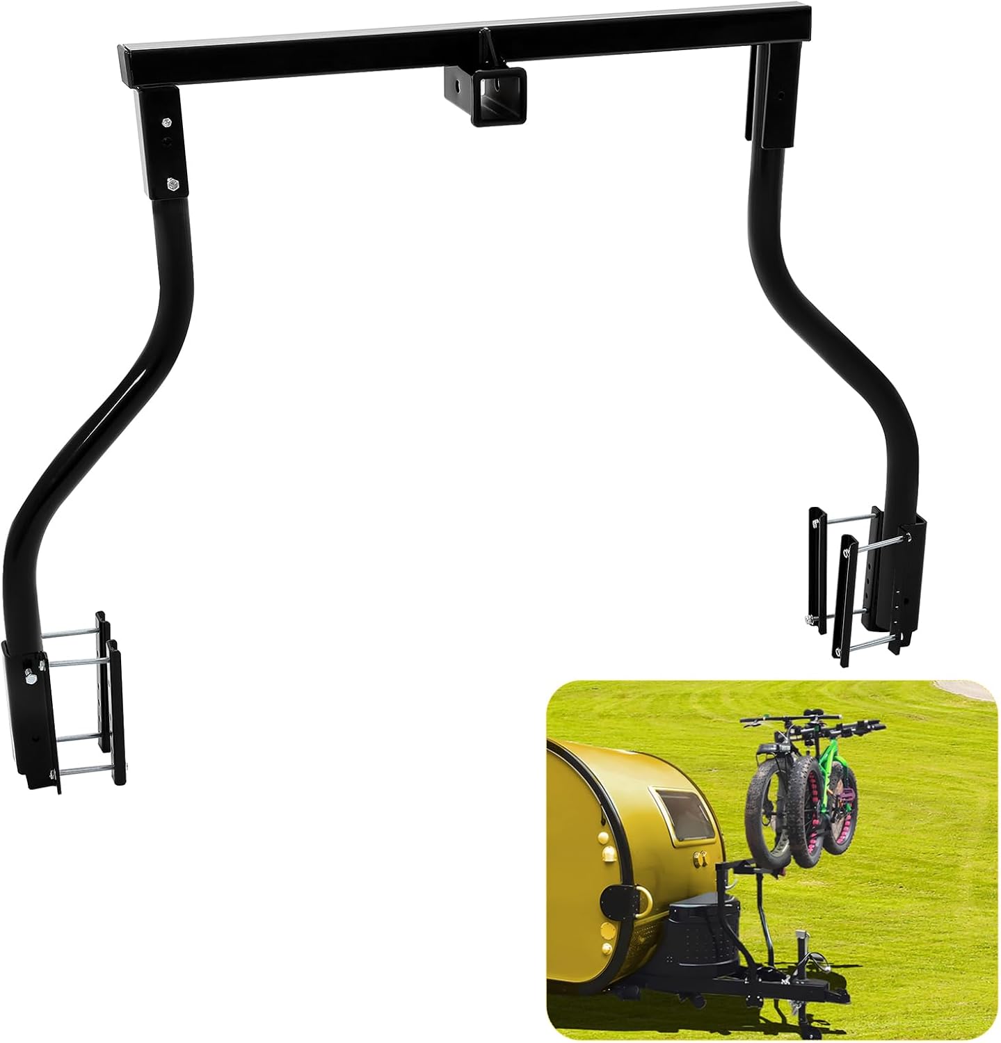 Amazon.com: HECASA Bike Bunk Compatible with Most A Frame Trailers ...