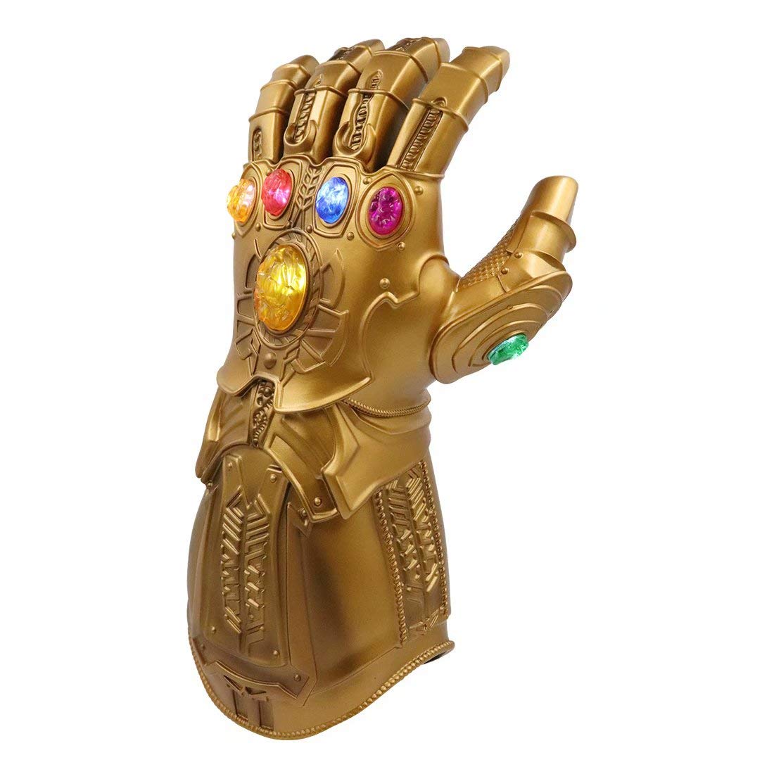 LED Light Up Infinity Gauntlet The Thanos Gloves with Removable Magnet ...