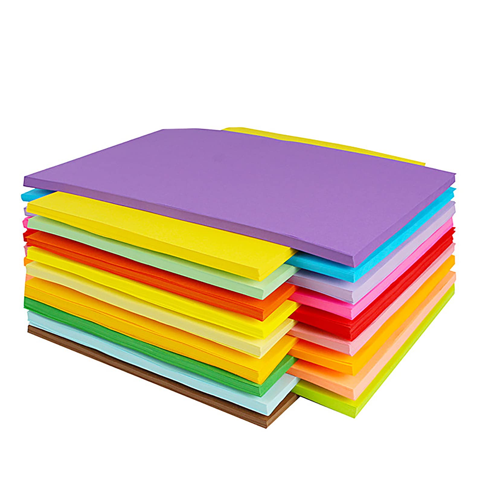 Size A4 Colored Printer Paper Copy Paper Craft Projects Pack of 100 20 ...