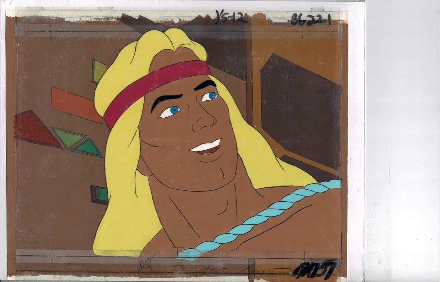 Space Sentinels Original Production Animation Cel with Production ...