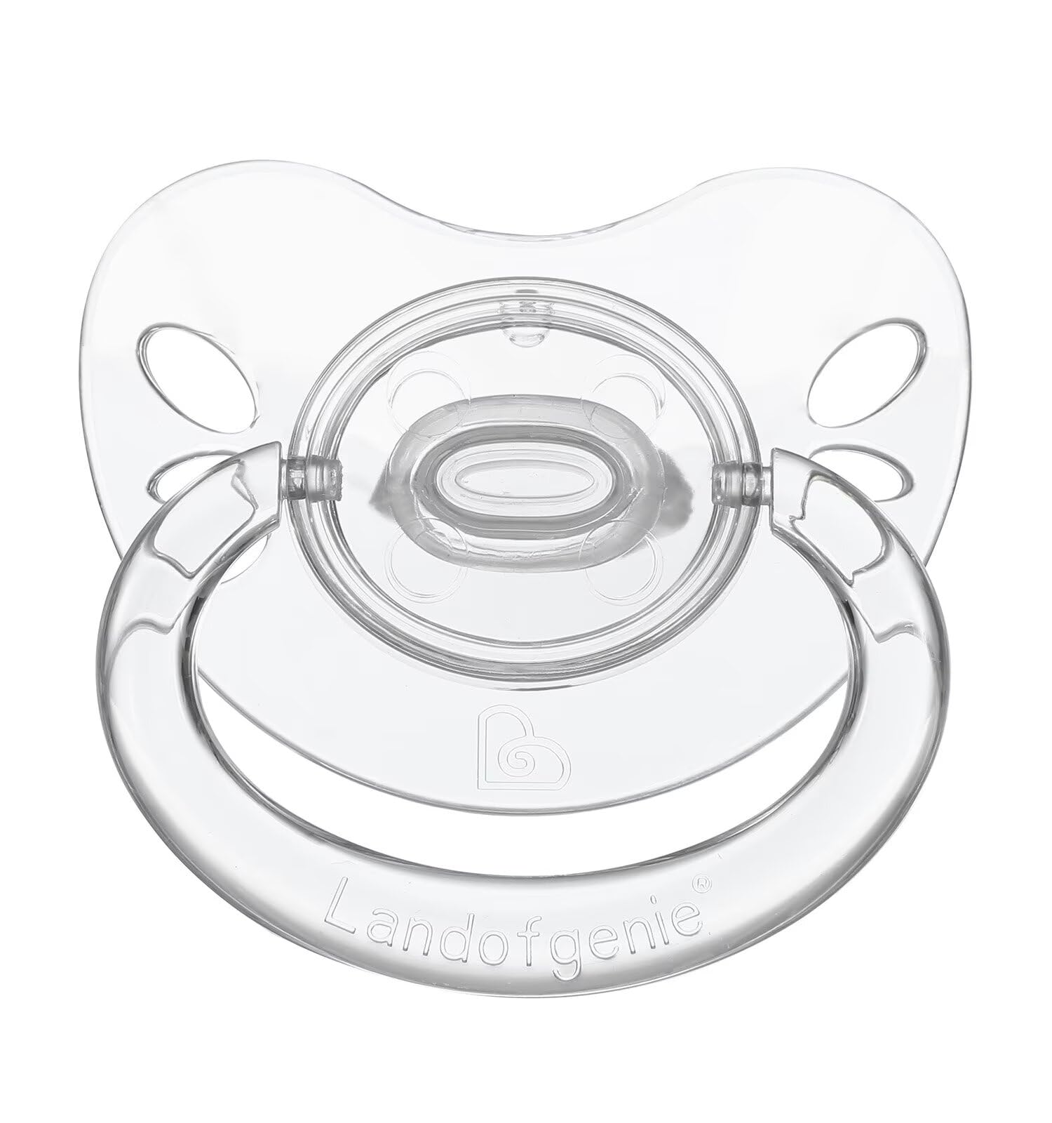 Amazon.com : Landofgenie Large Shield Adult Size Pacifiers Butterfly ...