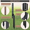 Amazon.com : Fence Post Repair Steel Stakes: Anchor Ground Spike 2 Pack ...