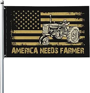 Amazon.com : 3x5 America Needs Farmers Flag Make Farmers Great Again ...